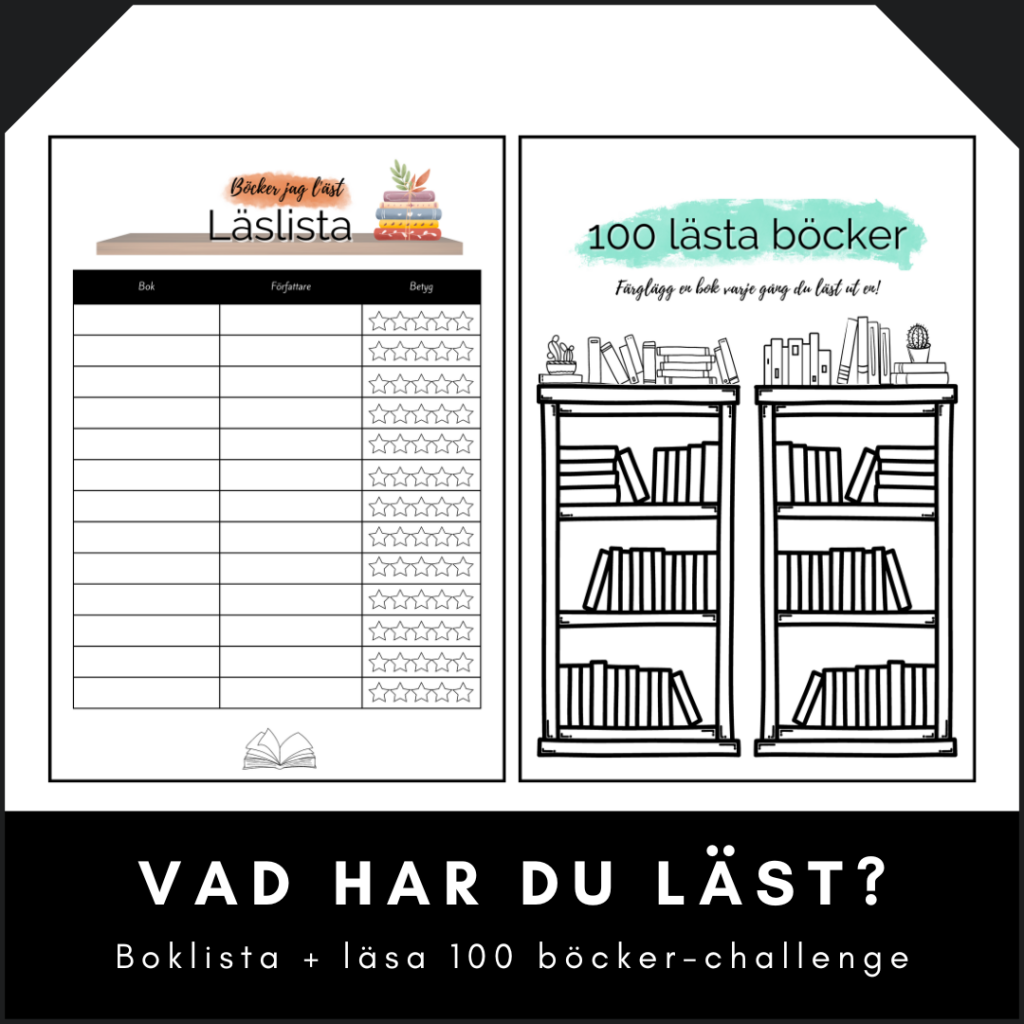 Läslista - vilka böcker har du läst? - Revilo
