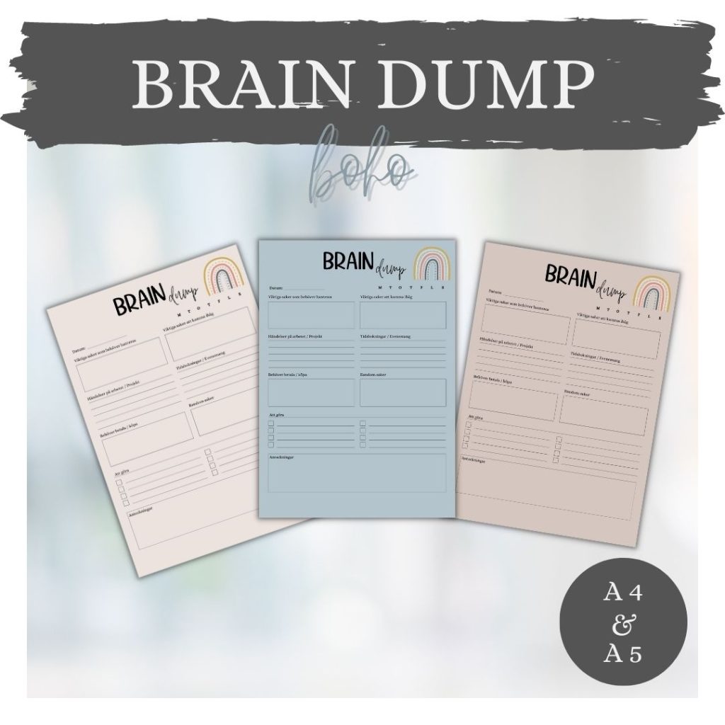 Brain Dump - boho - Revilo