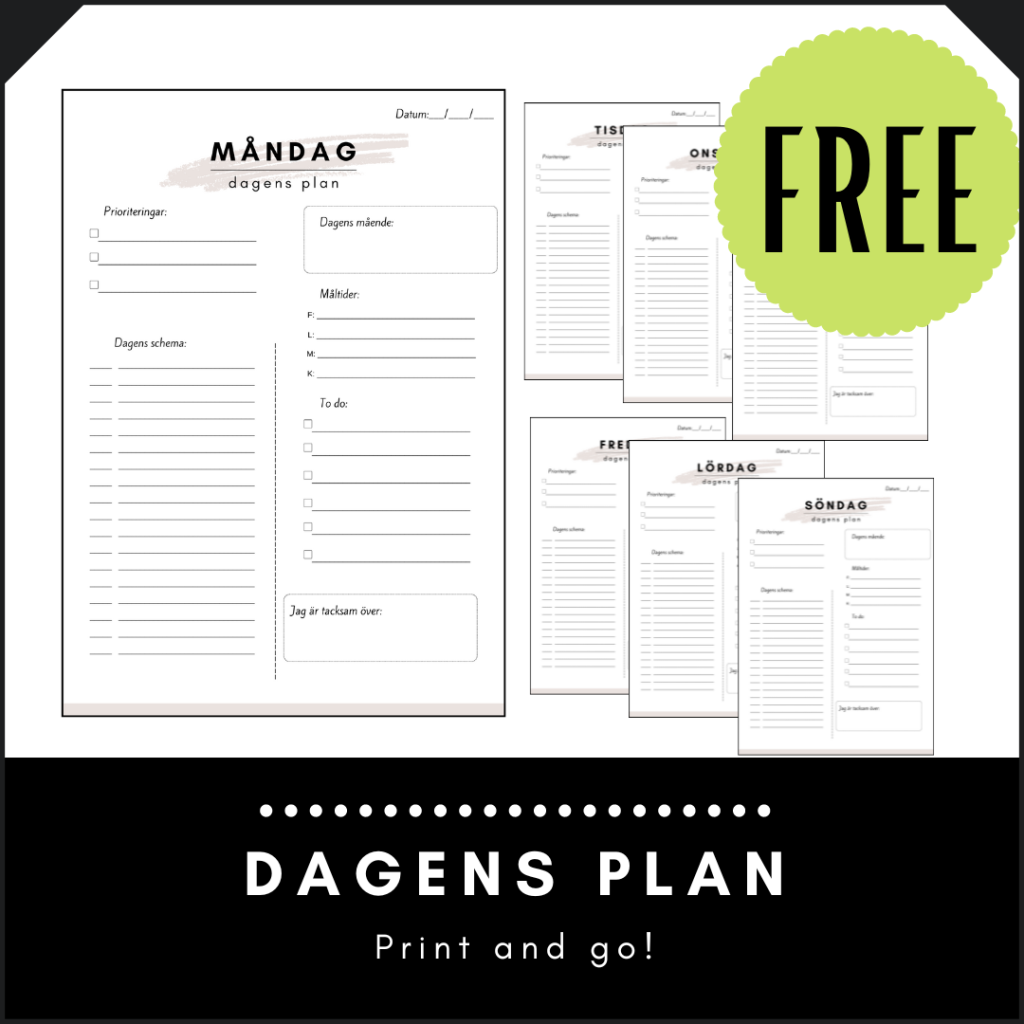 Dagens plan - Revilo