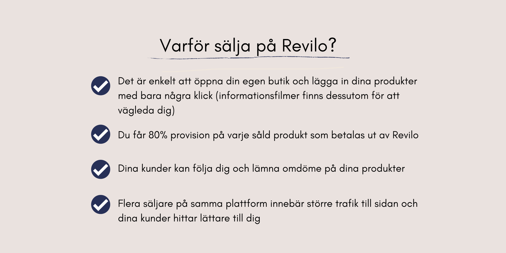 Allmänna villkor Säljare - Revilo