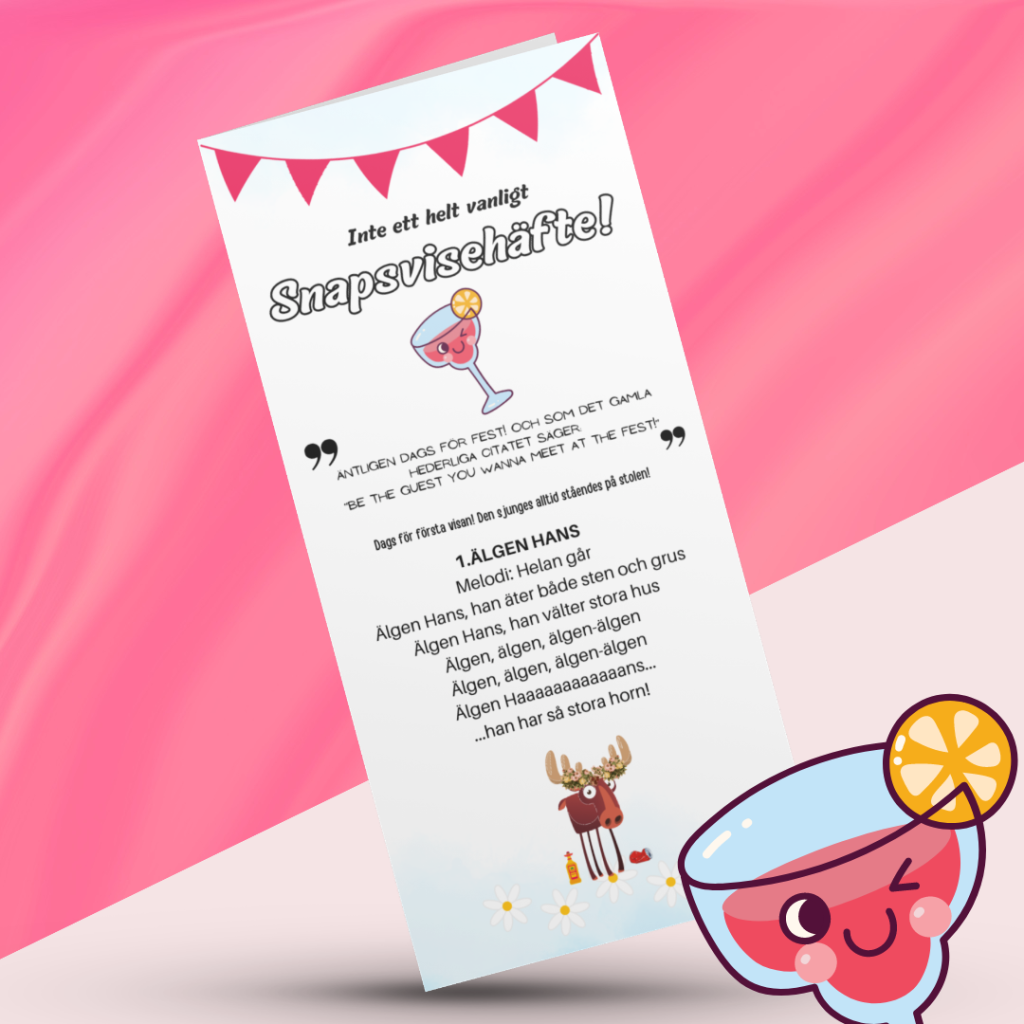 Inte ett vanligt snapsvisehäfte! - Revilo